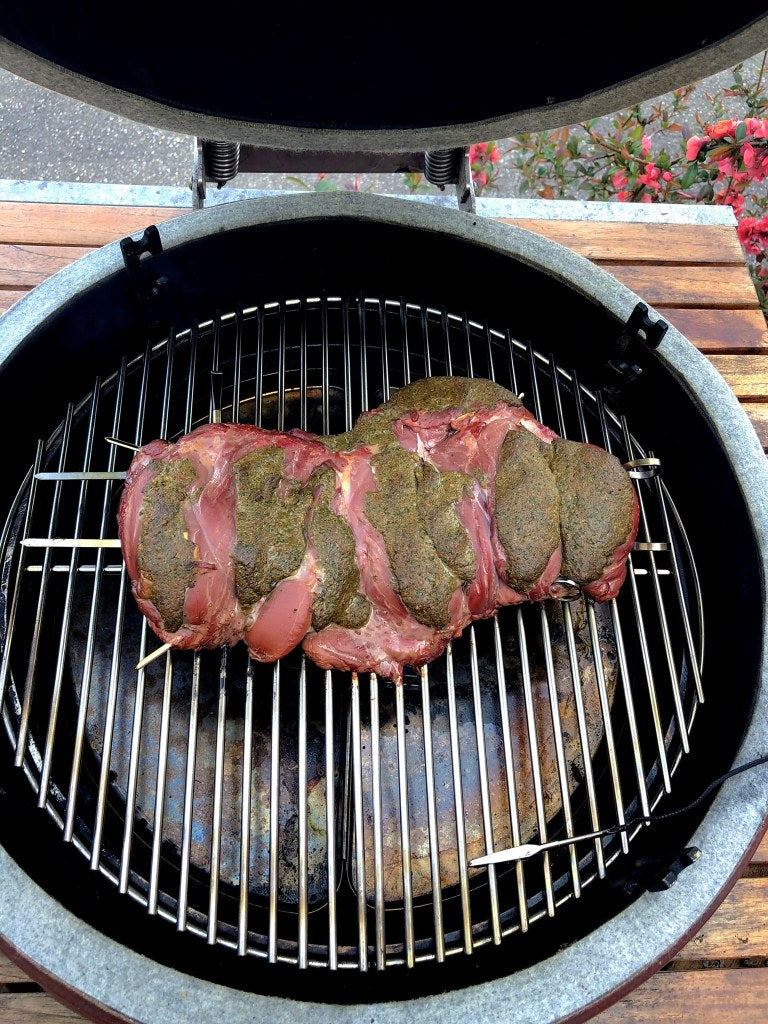Grilled leg of venison | Original Kamado recipe | MONOLITH