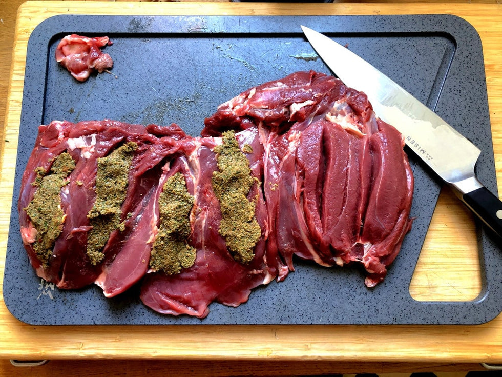 Grilled leg of venison | Original Kamado recipe | MONOLITH