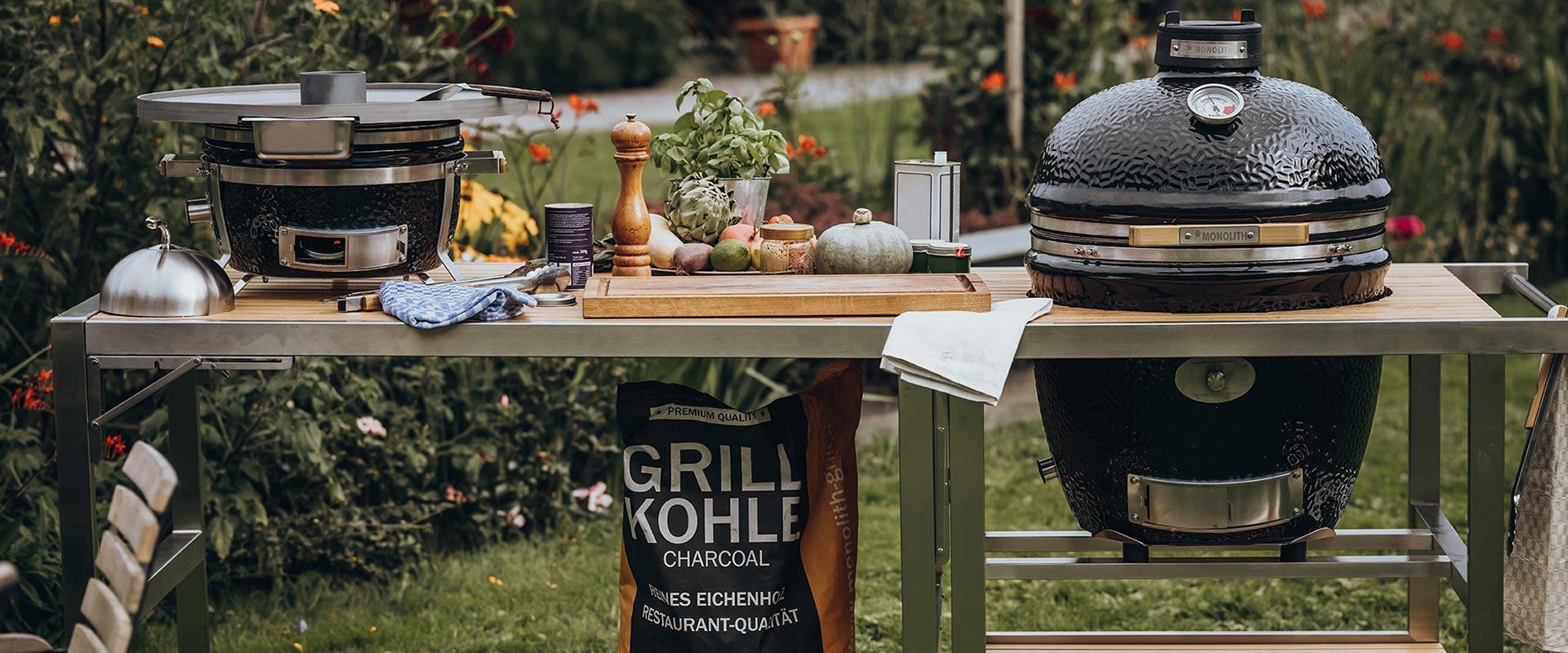 MONOLITH Kamado barbecues - Overview & models | MONOLITH